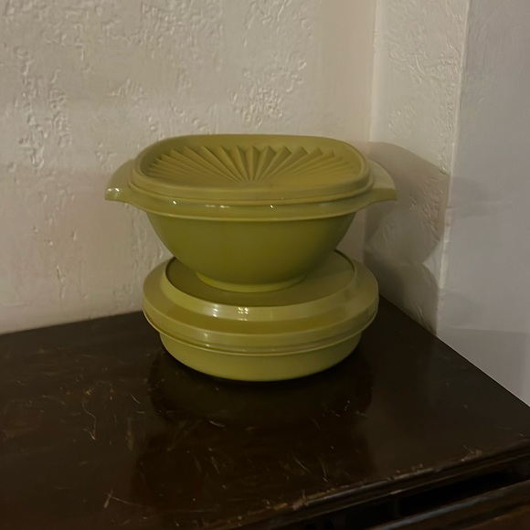 Tupperware | Kitchen | Tupperware Containers Olive Green | Poshmark